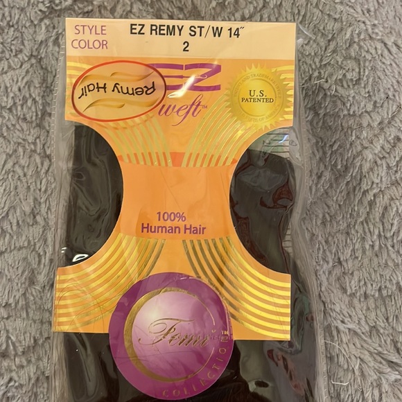 EZ weft | Hair | Nwt Ez Weft 0 Human Hair Extensions W 14 Color 2 ...
